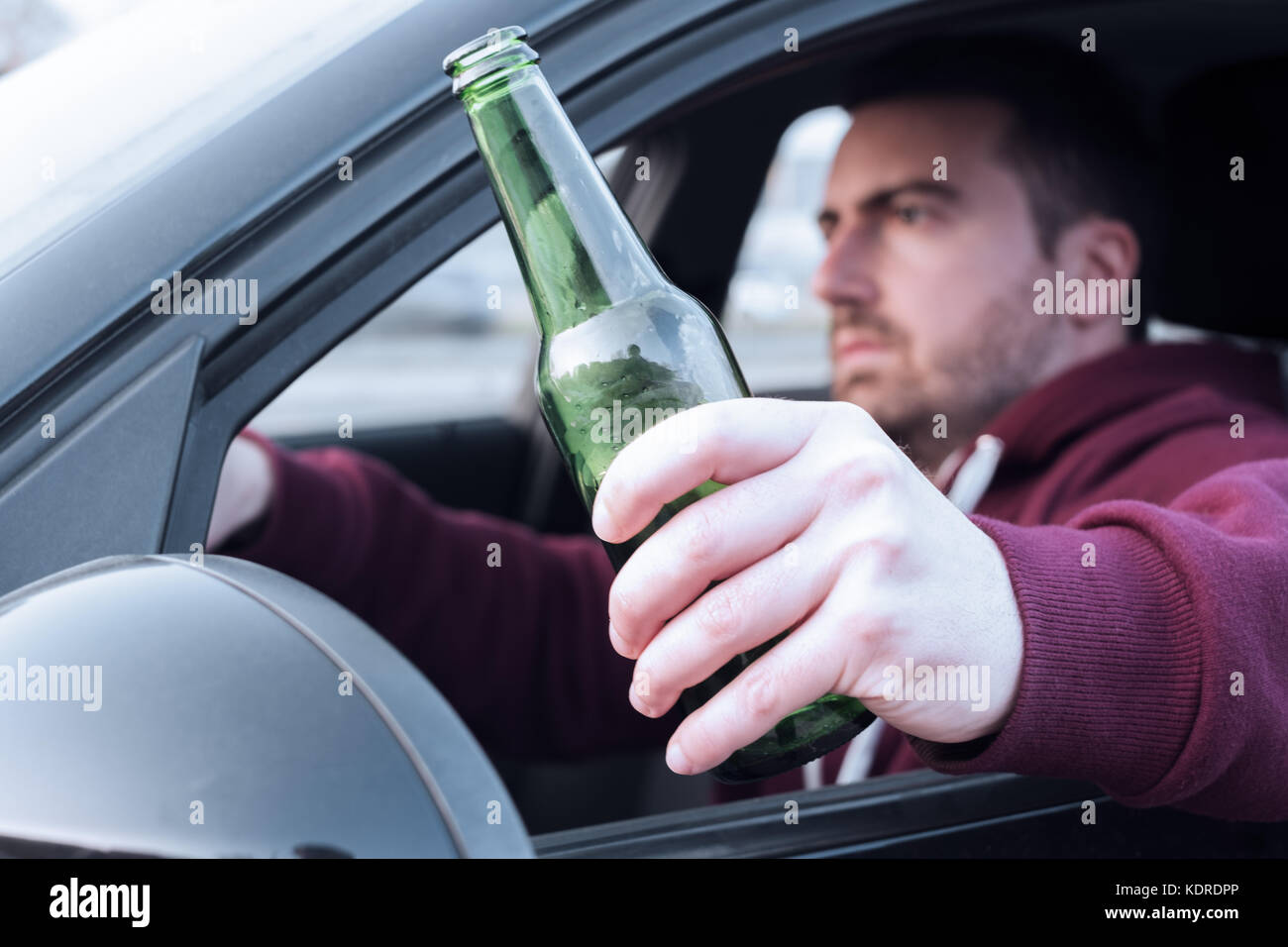 Drunk man road hi-res stock photography and images - Alamy