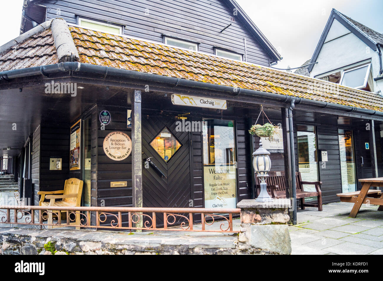 Clachaig Inn, Glencoe, Argyll and Bute, Scotland Stock Photo - Alamy