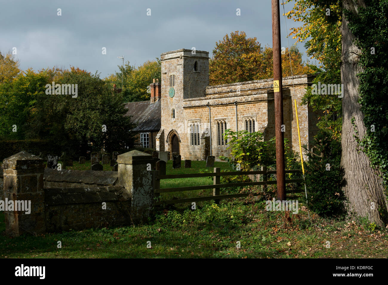 St. James Church, Nether Worton, Oxfordshire, England, UK Stock Photo ...