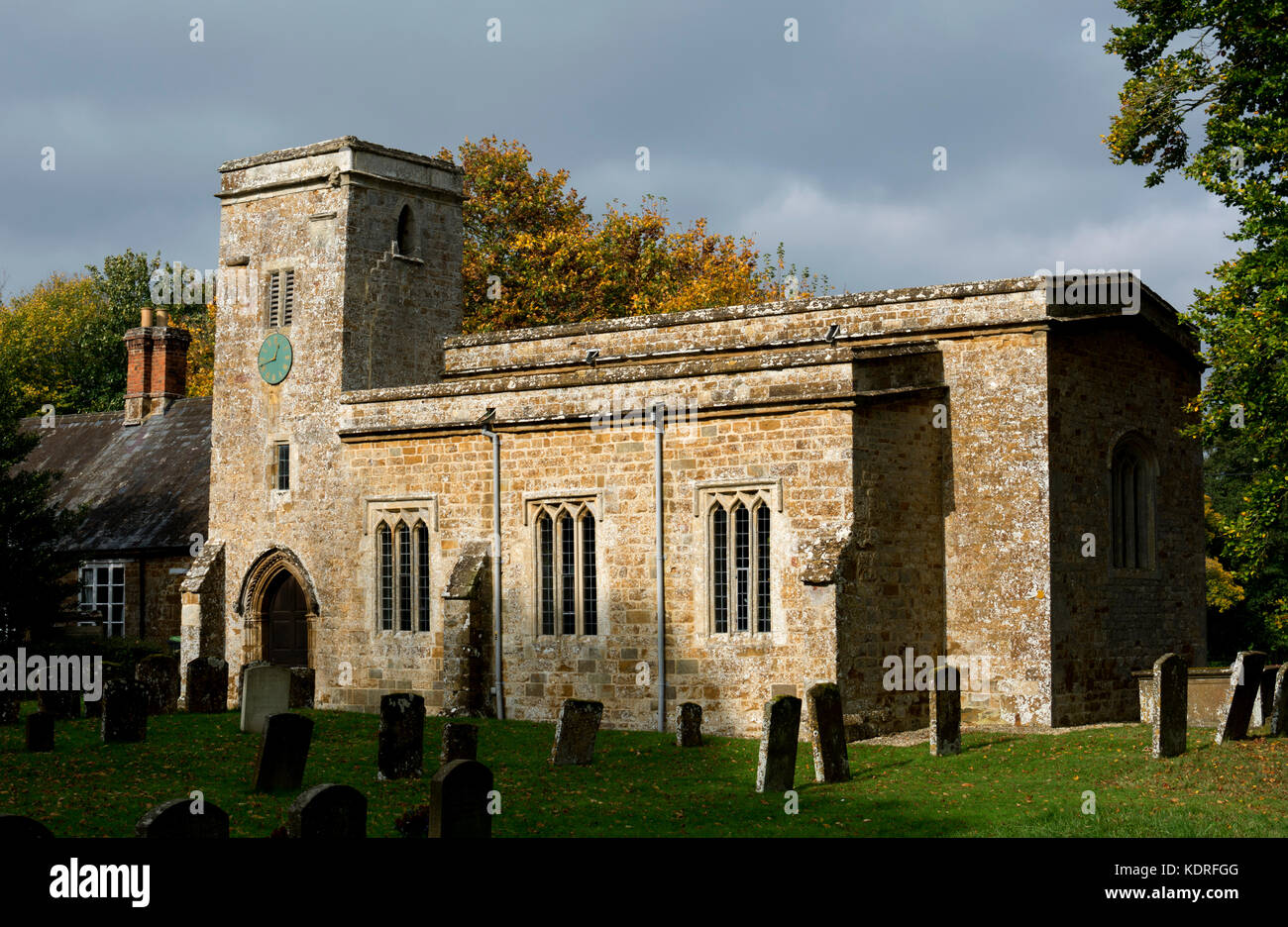 St. James Church, Nether Worton, Oxfordshire, England, UK Stock Photo ...