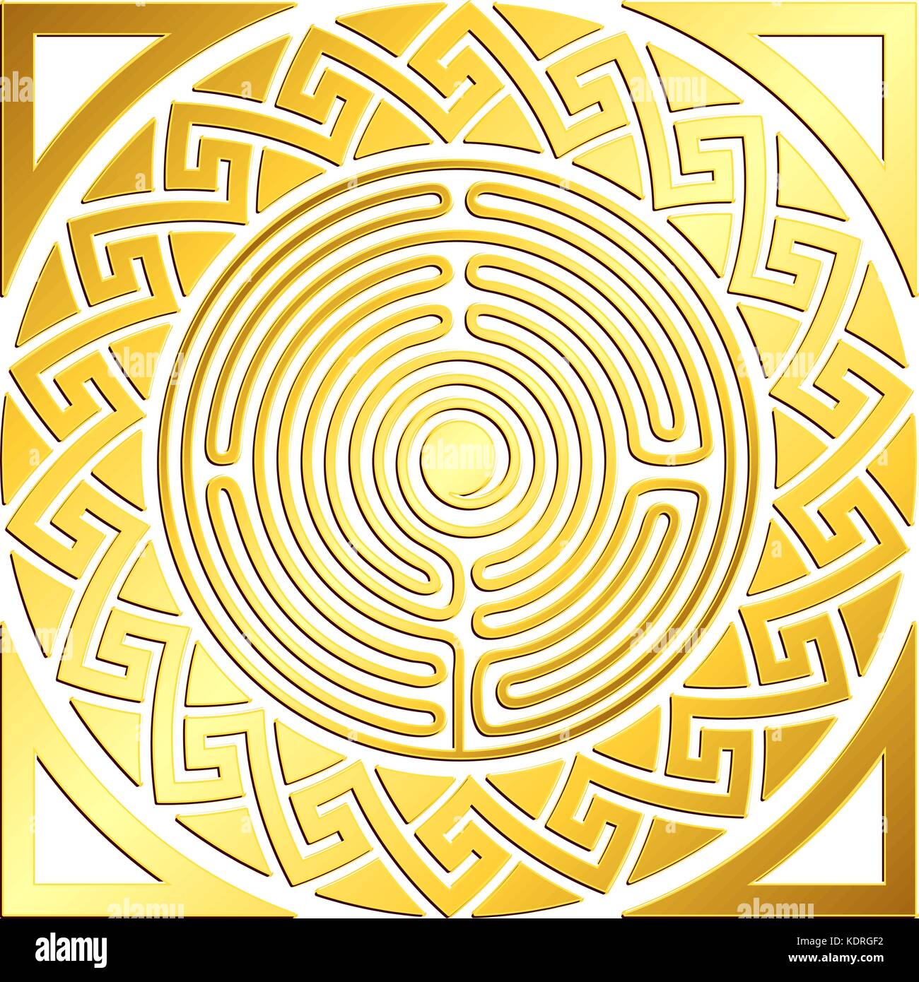 Vintage gold background Stock Vector Images - Alamy