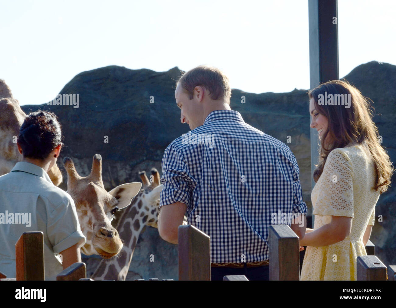 SYDNEY, AUSTRALIA - APRIL 20: Prince William, Duke of Cambridge and ...