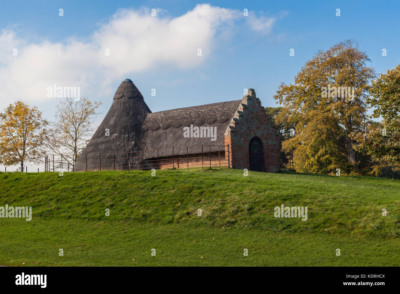 A 18th century icehouse used for storing imported ice before the ...