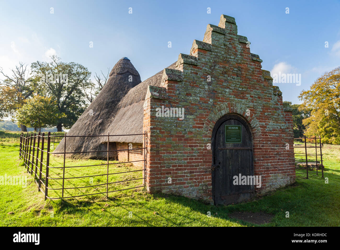 A 18th century icehouse used for storing imported ice before the ...