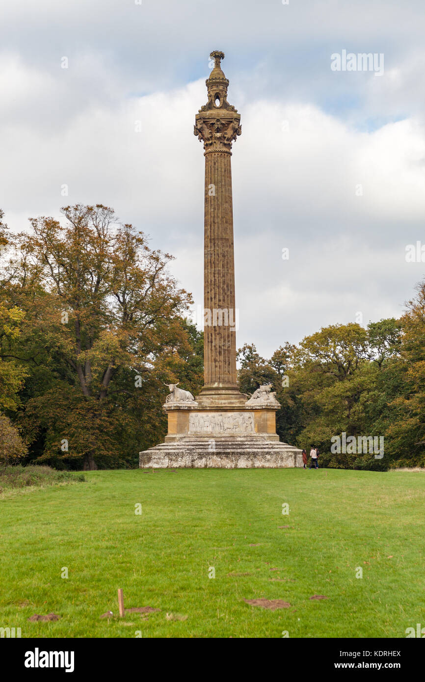 THE MONUMENT AT HOLKHAM Stock Photo - Alamy