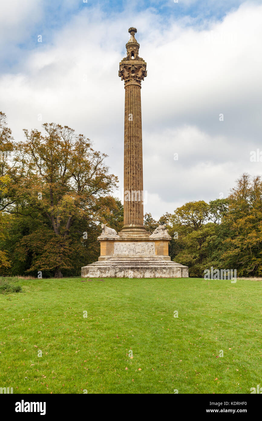 THE MONUMENT AT HOLKHAM Stock Photo - Alamy