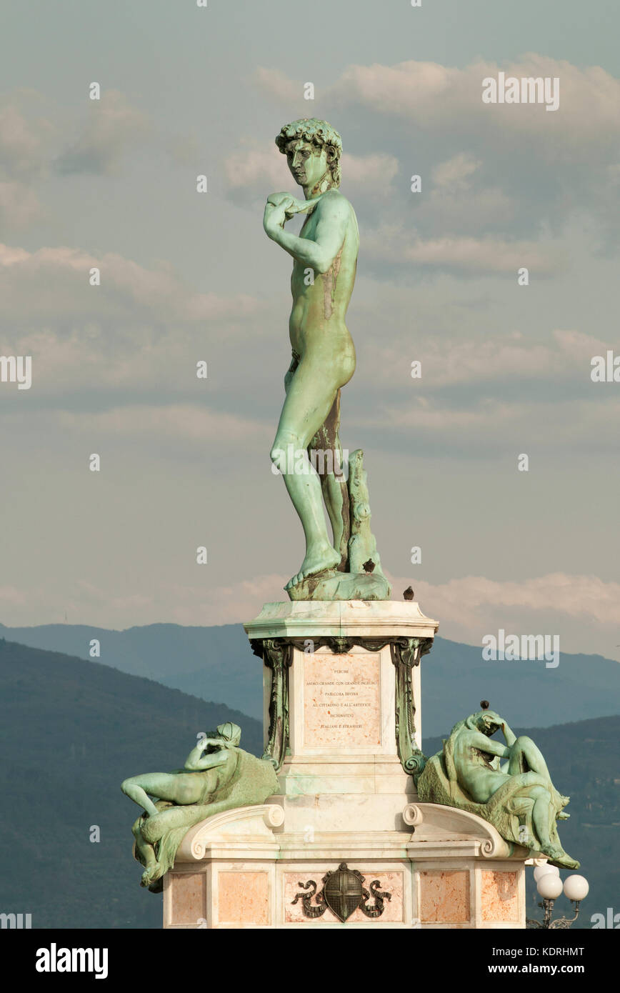 Michelangelo square in Florence Stock Photo - Alamy