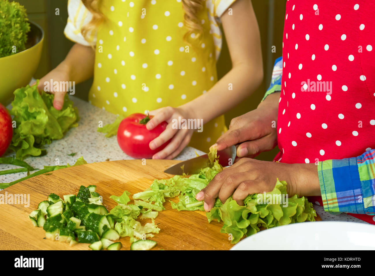 Hands of kid cooking Stock Photo - Alamy
