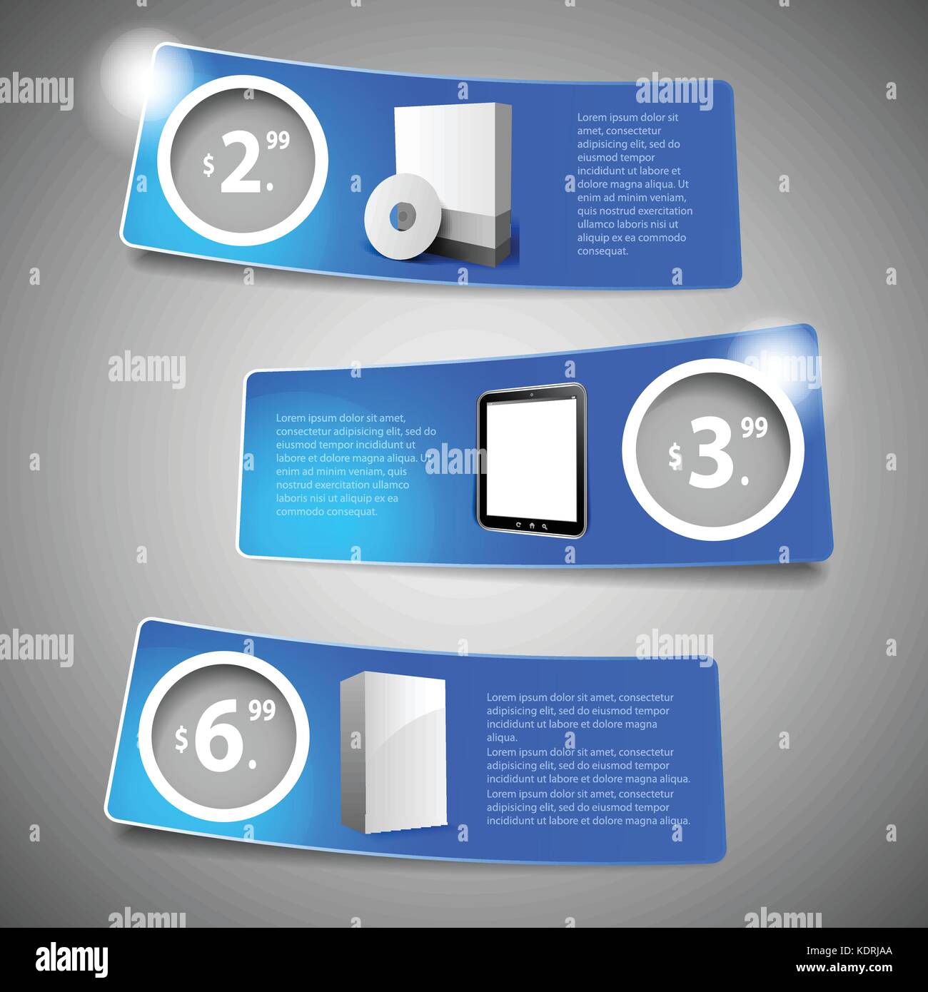 Technology tablet cutout Stock Vector Images - Alamy