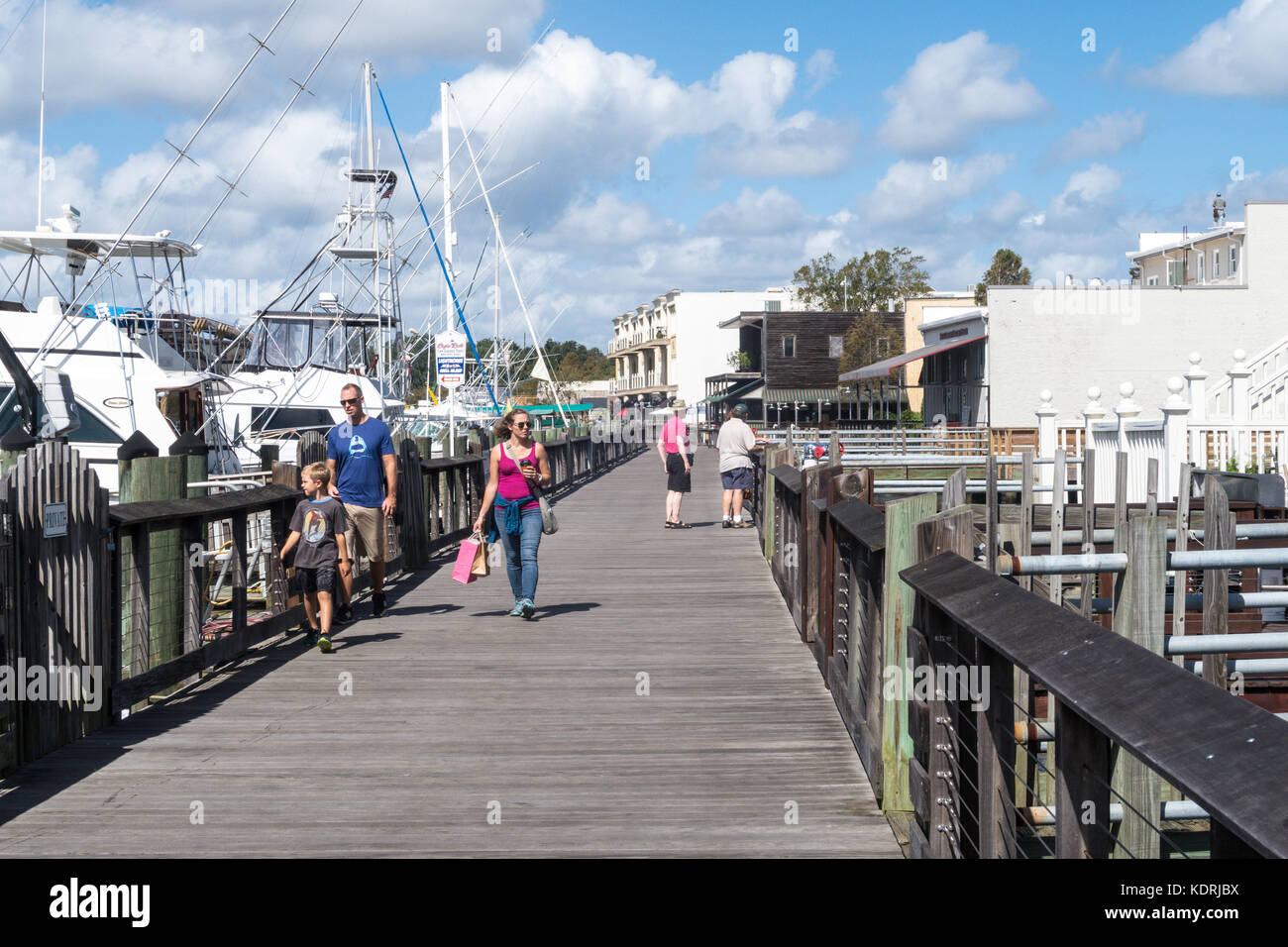 Harborwalk in marina hi-res stock photography and images - Alamy