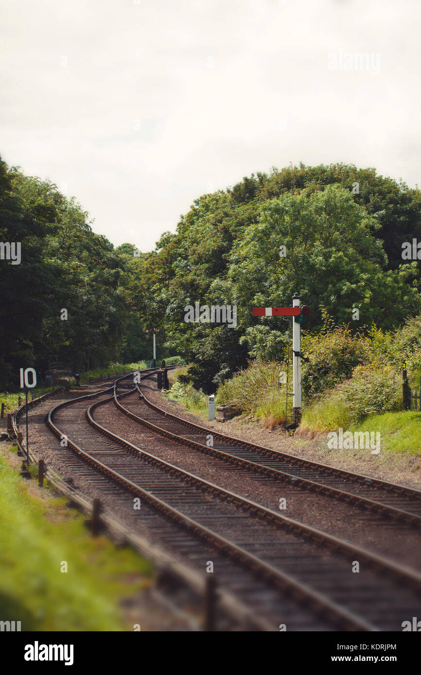 Poppy railway line hi-res stock photography and images - Alamy