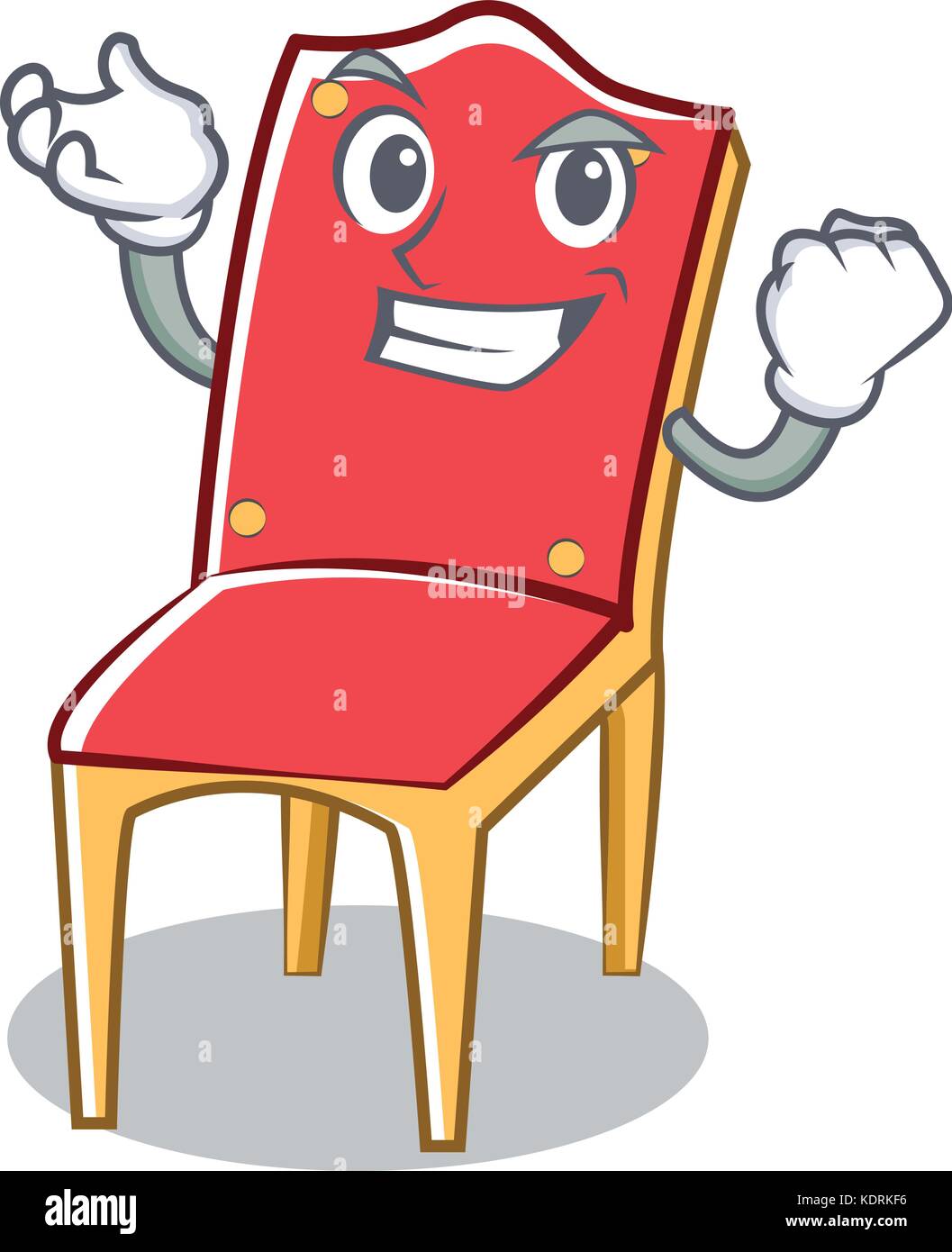 Successful chair character cartoon collection Stock Vector Image & Art ...