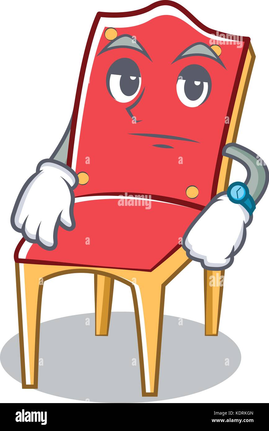 Waiting chair character cartoon collection Stock Vector Image & Art - Alamy