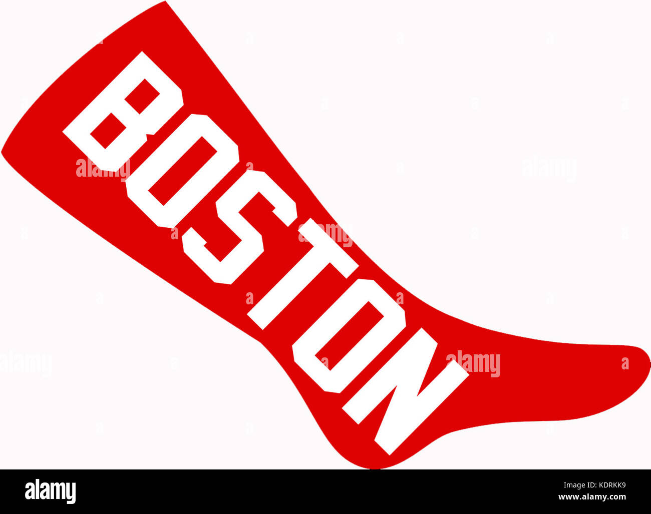 One of the first Boston Red Sox logos, circa 1908 Stock Photo - Alamy