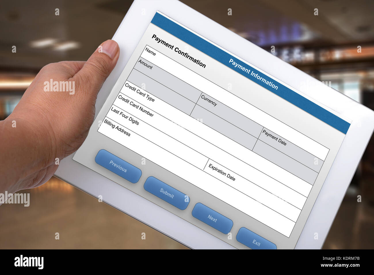 Electronic form of payment hi-res stock photography and images - Alamy