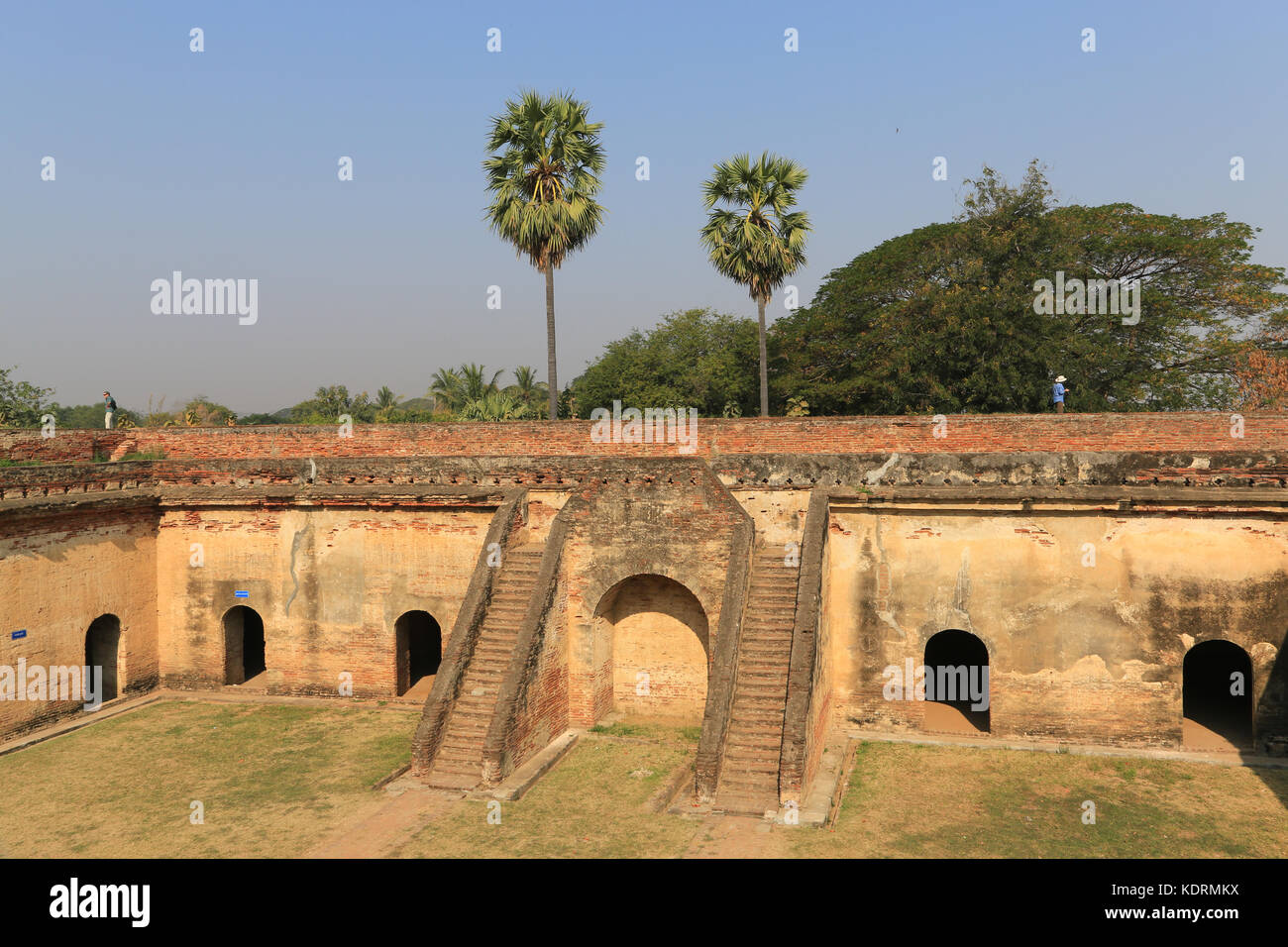Minhla Village on the right (west) bank of the Irrawaddy River in ...