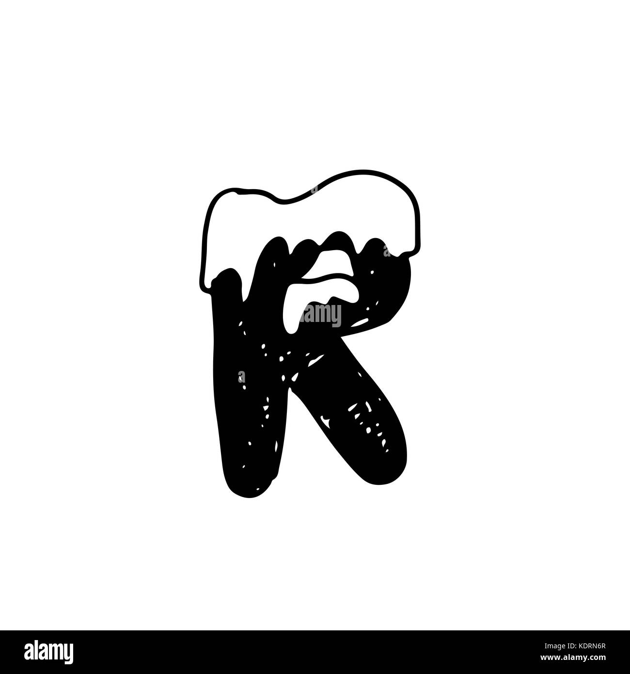 Letter r drawing hi-res stock photography and images - Alamy