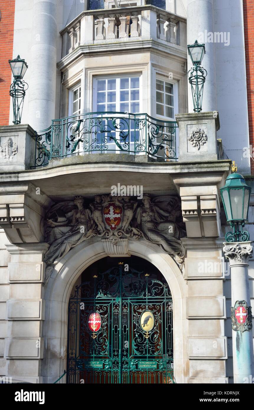 Town Hall front Stock Photo - Alamy