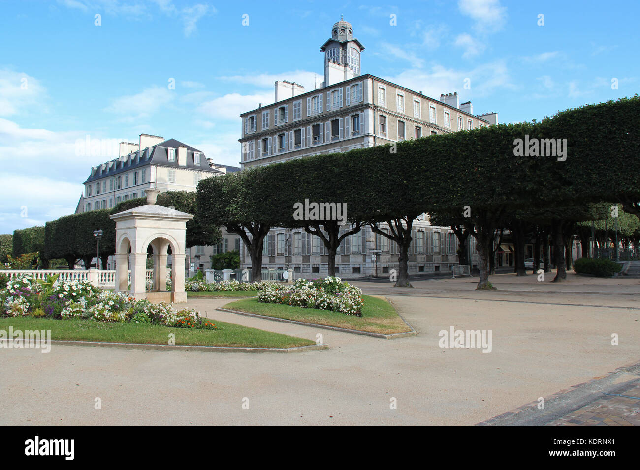 Square in Pau (France Stock Photo - Alamy