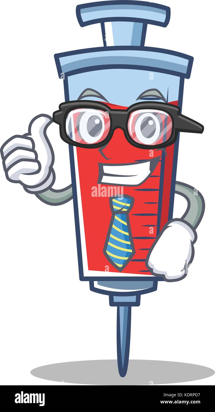 Businessman syringe character cartoon style Stock Vector Image & Art ...