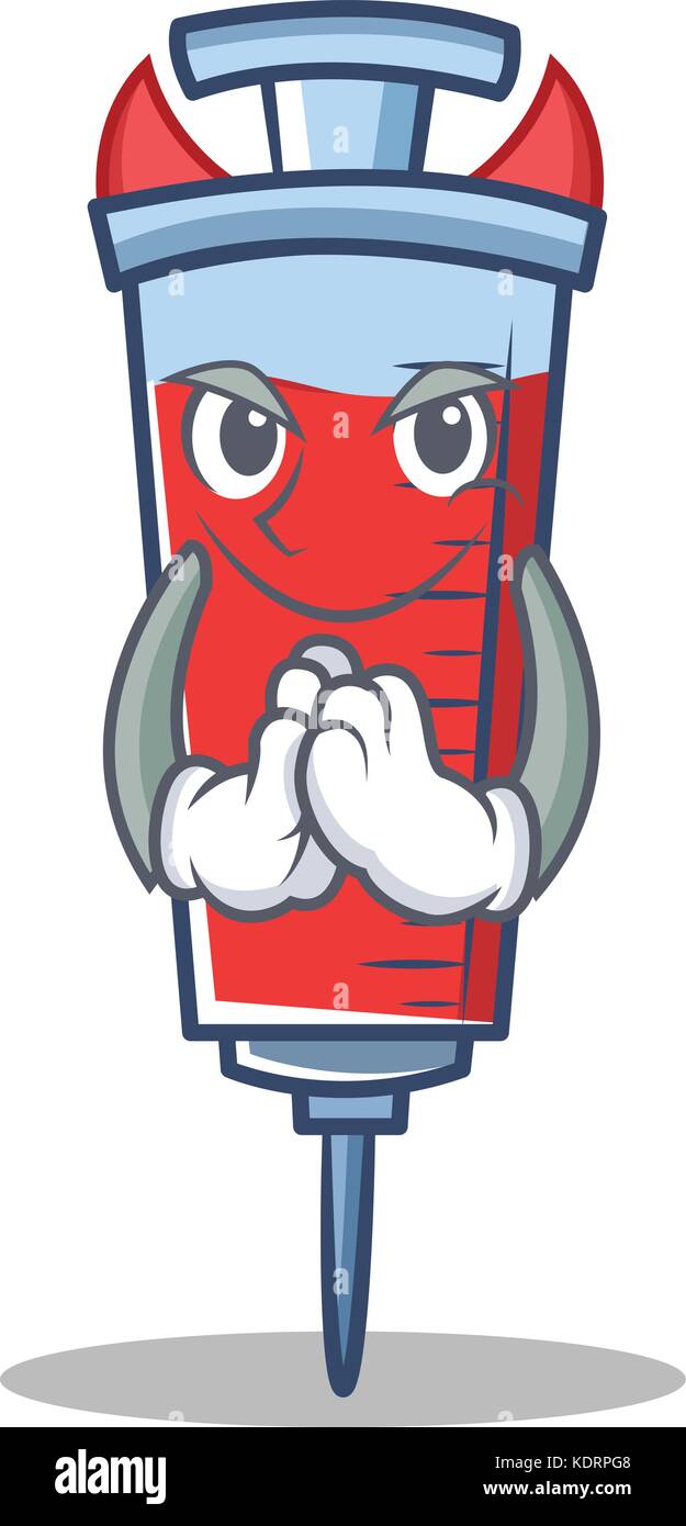 Devil syringe character cartoon style Stock Vector Image & Art - Alamy