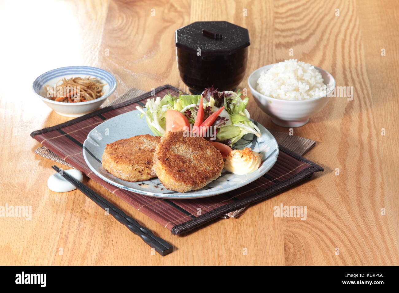 japanese set meal Stock Photo - Alamy