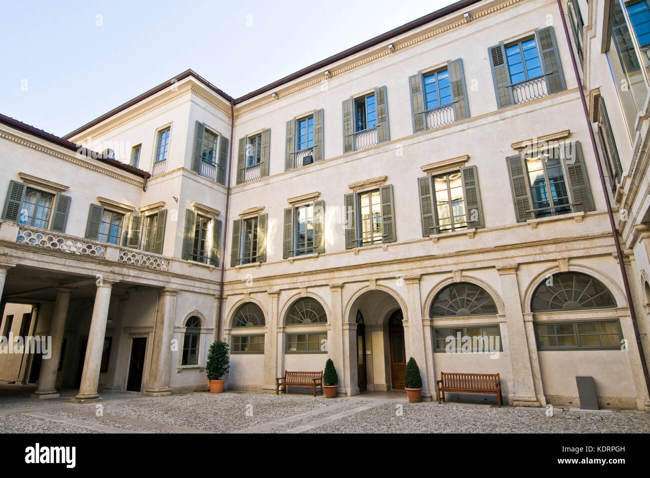 Thun palace, Trento, Italy Stock Photo - Alamy