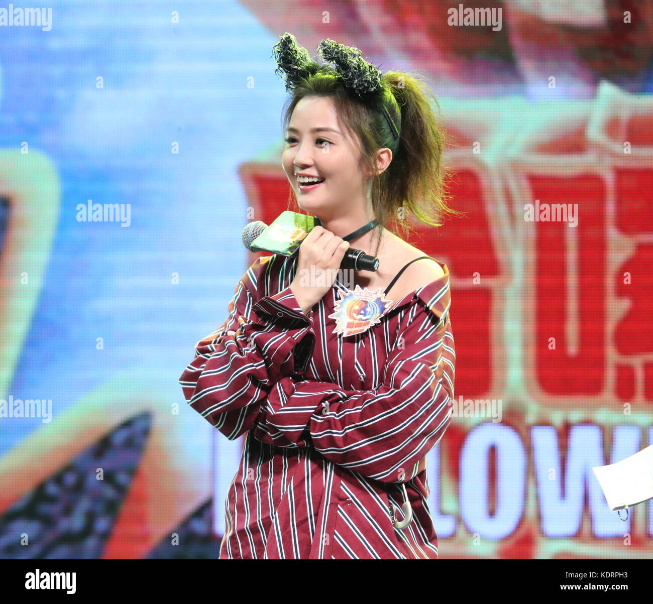 Singer and actress Charlene Choi of Hong Kong pop duo Twins attends the ...
