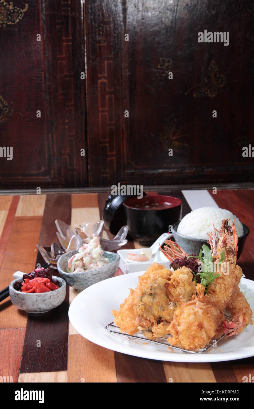 japanese set meal Stock Photo - Alamy