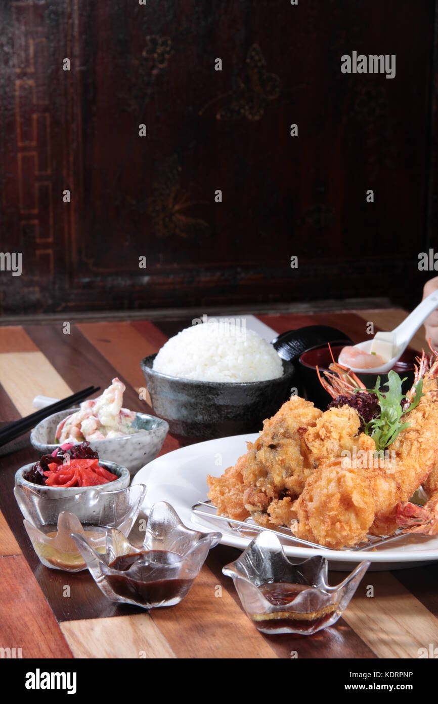 japanese set meal Stock Photo - Alamy