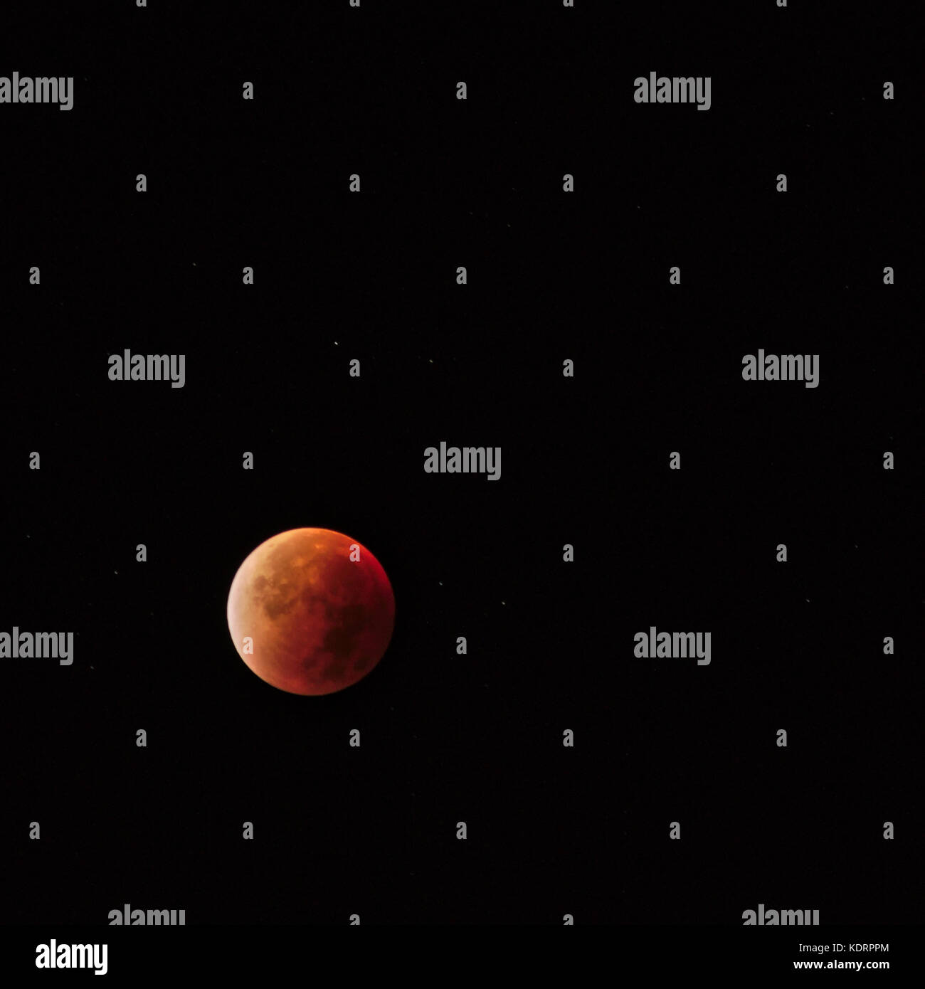 Blood Moon from 28th of September 2015 Stock Photo - Alamy