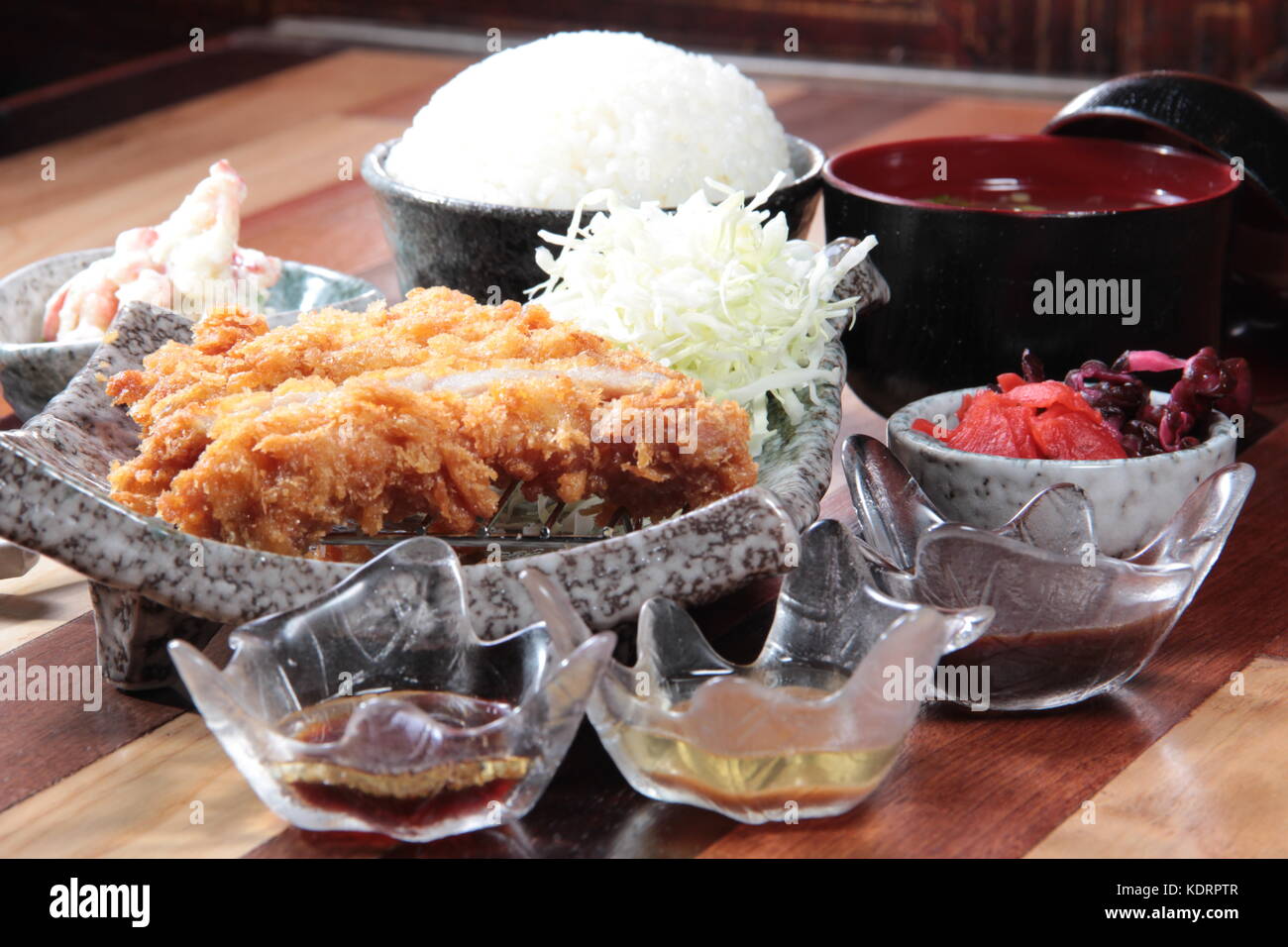 japanese set meal Stock Photo - Alamy