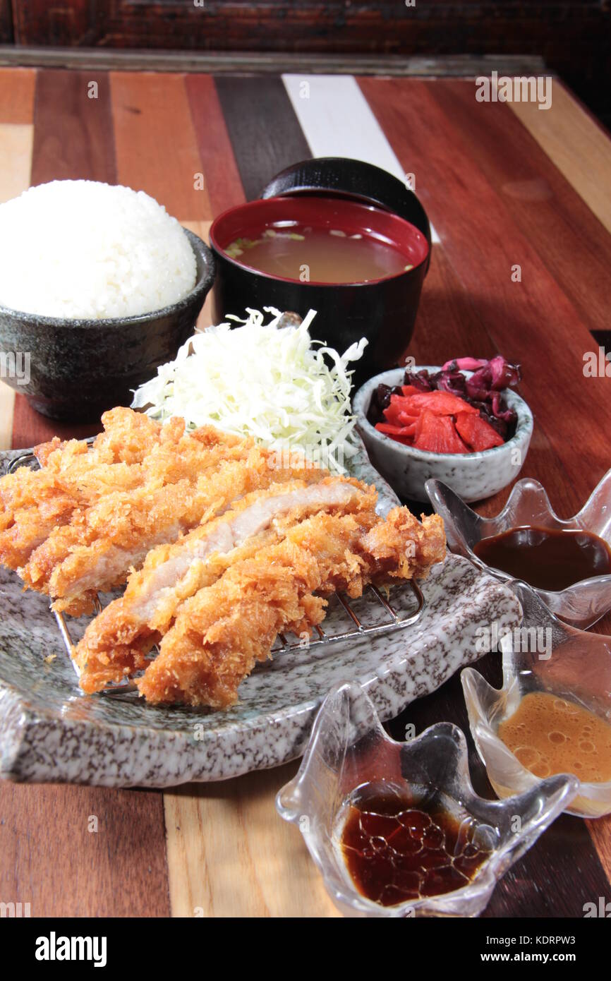japanese set meal Stock Photo - Alamy