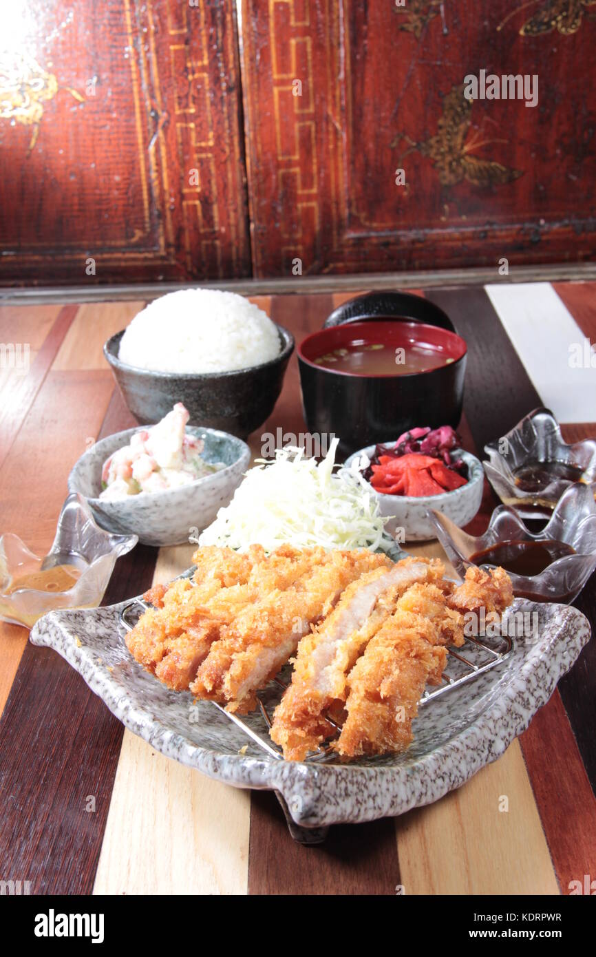 japanese set meal Stock Photo - Alamy