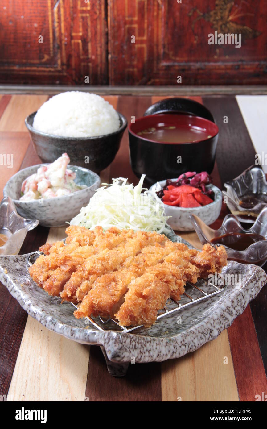 japanese set meal Stock Photo - Alamy