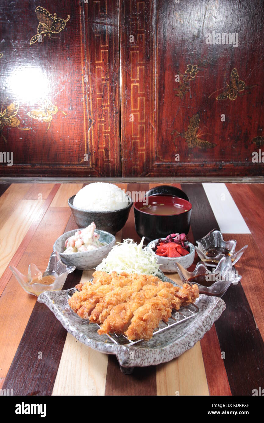 japanese set meal Stock Photo - Alamy