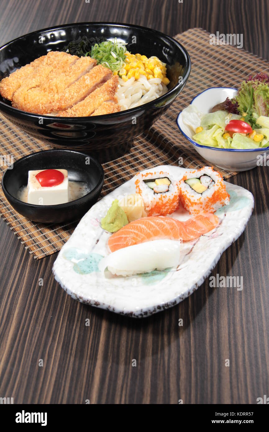 japanese set meal Stock Photo - Alamy