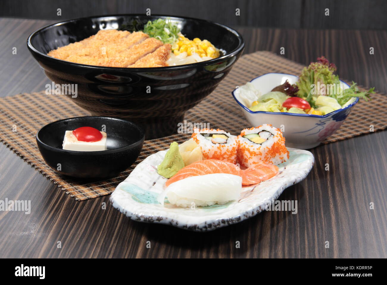 japanese set meal Stock Photo - Alamy