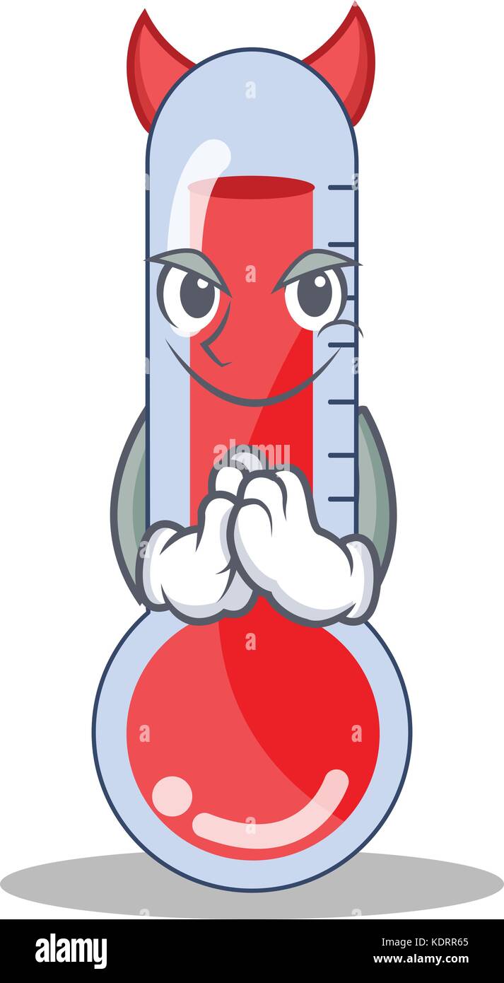 Devil thermometer character cartoon collection Stock Vector Image & Art ...