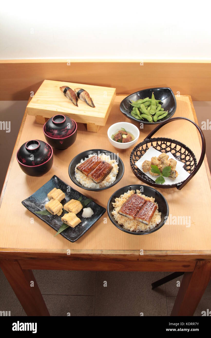 japanese set meal Stock Photo - Alamy