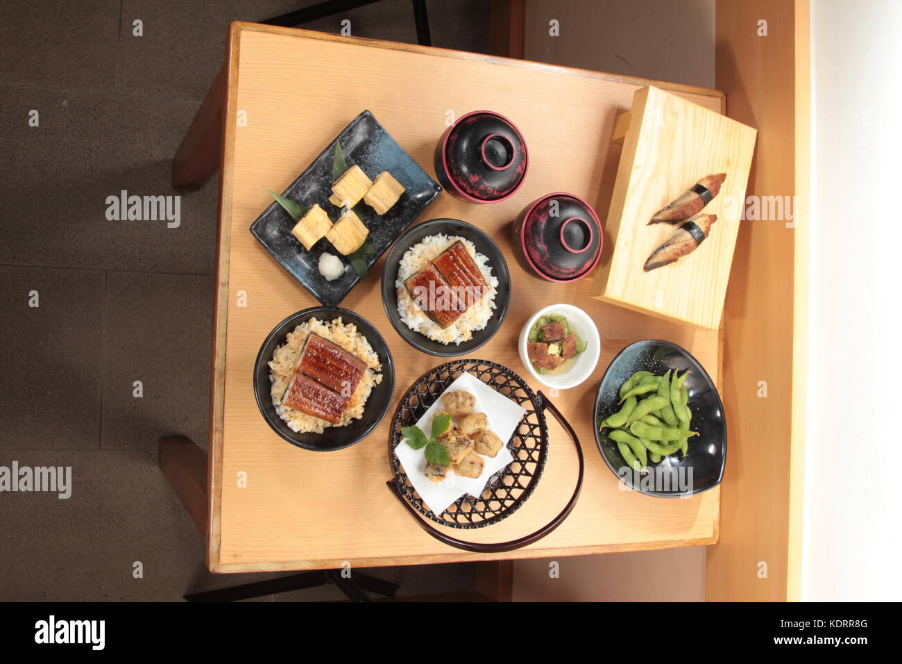japanese set meal Stock Photo - Alamy