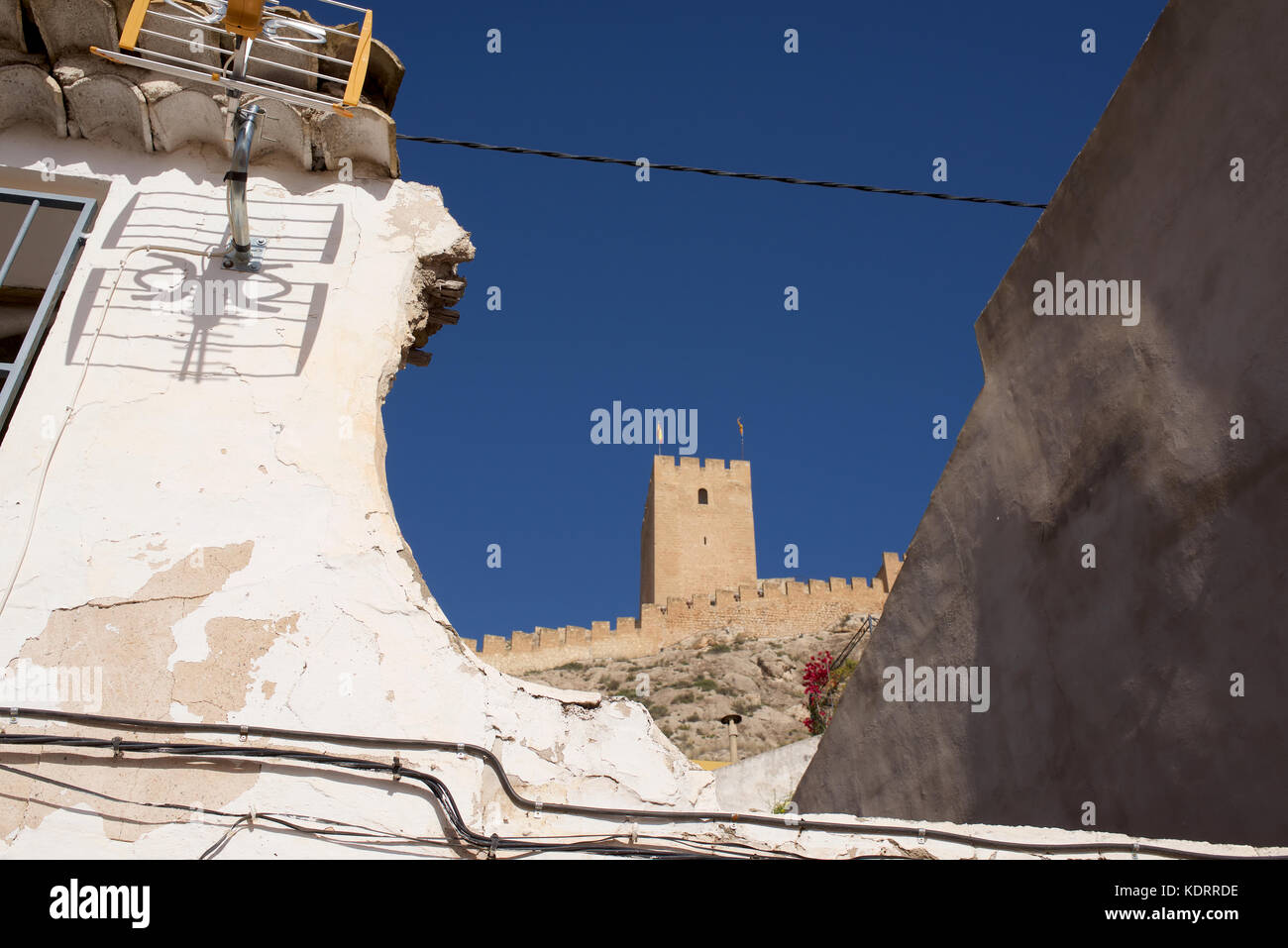 The municipality of Sax in Alicante, Spain Stock Photo - Alamy