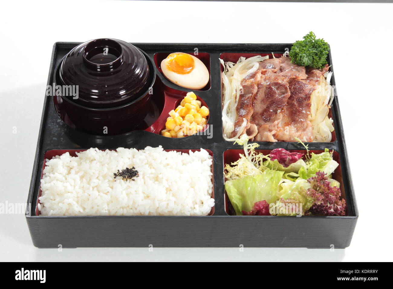 japanese set meal Stock Photo - Alamy