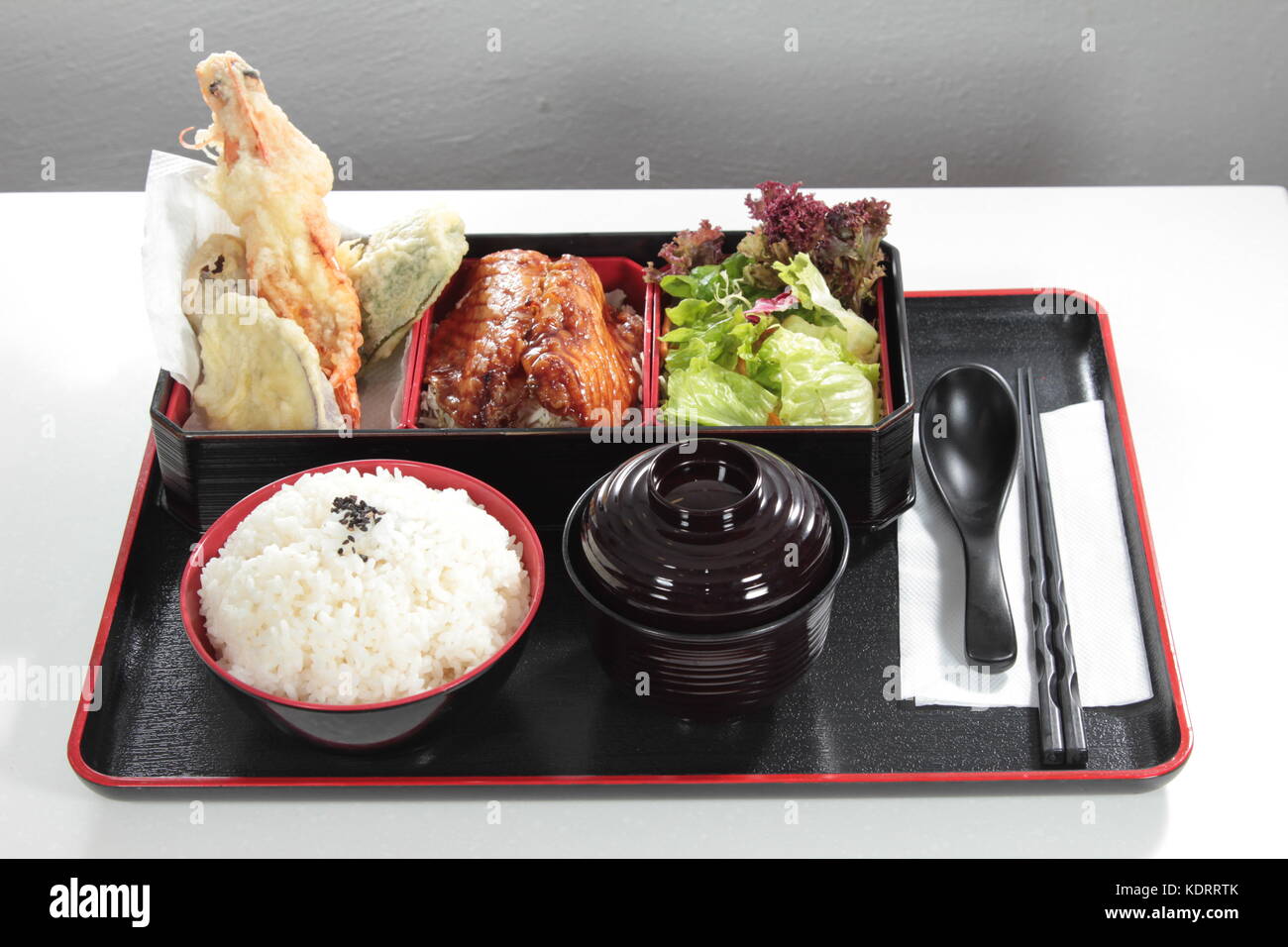 japanese set meal Stock Photo - Alamy