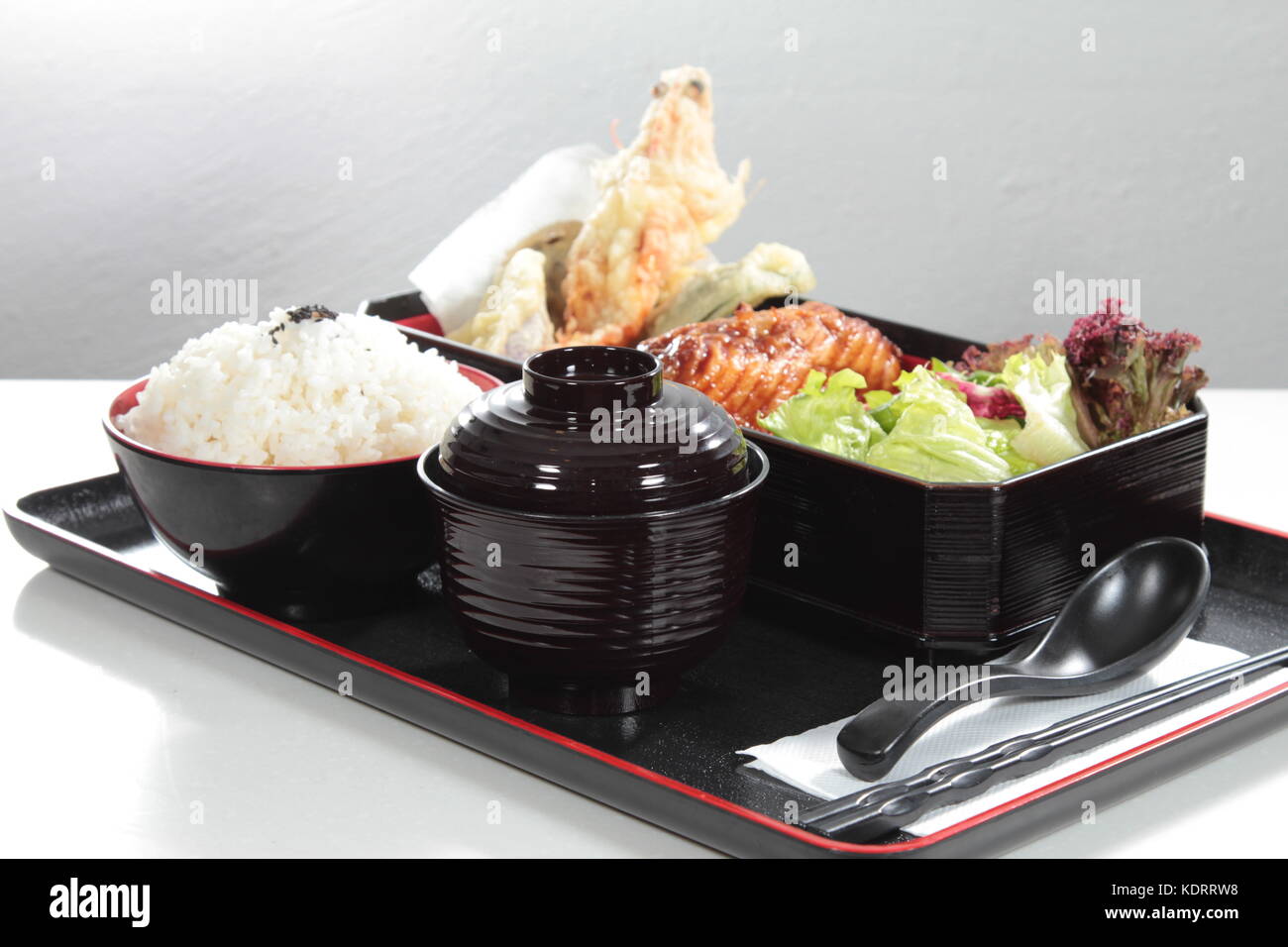 japanese set meal Stock Photo - Alamy