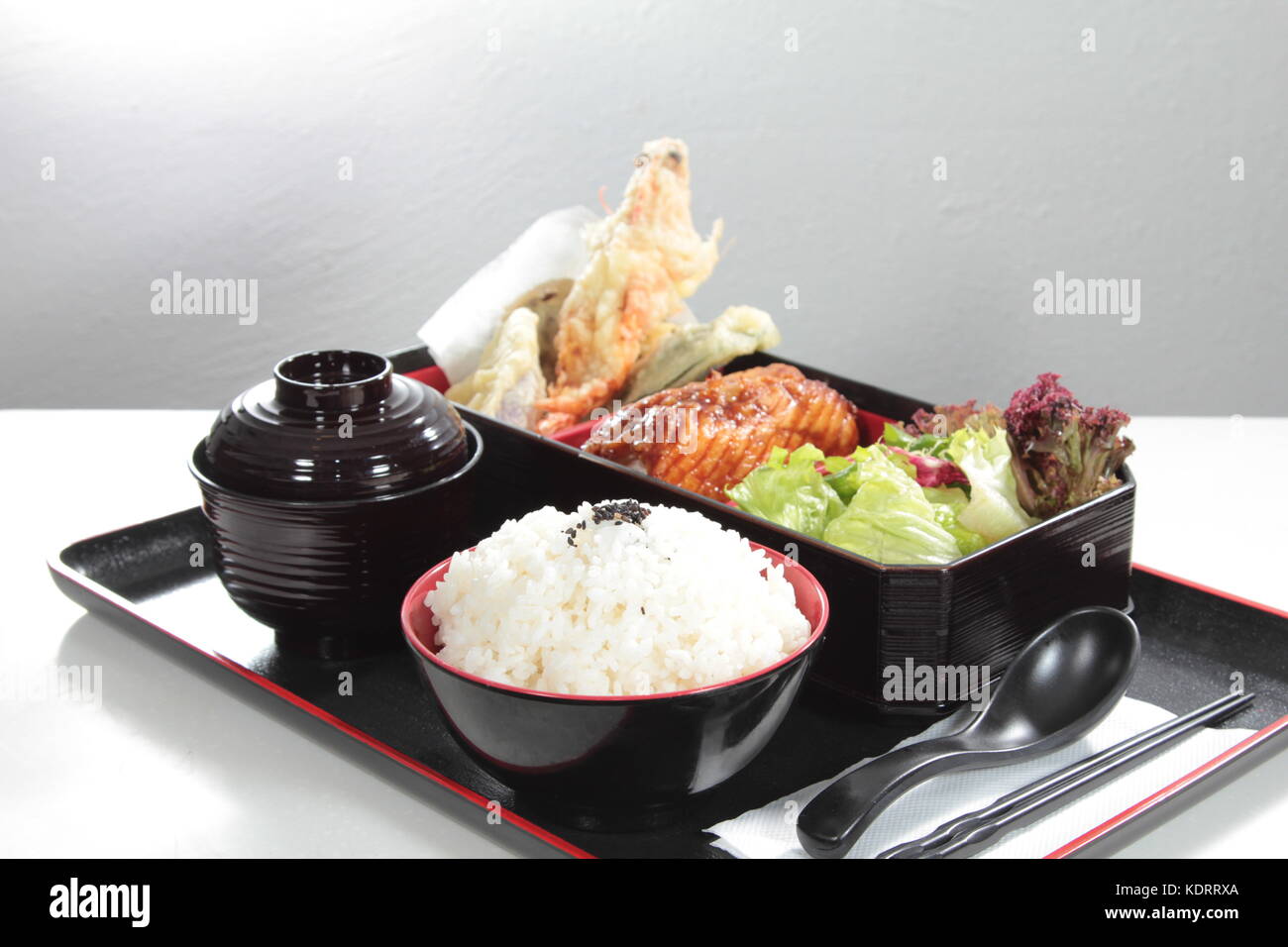 japanese set meal Stock Photo - Alamy