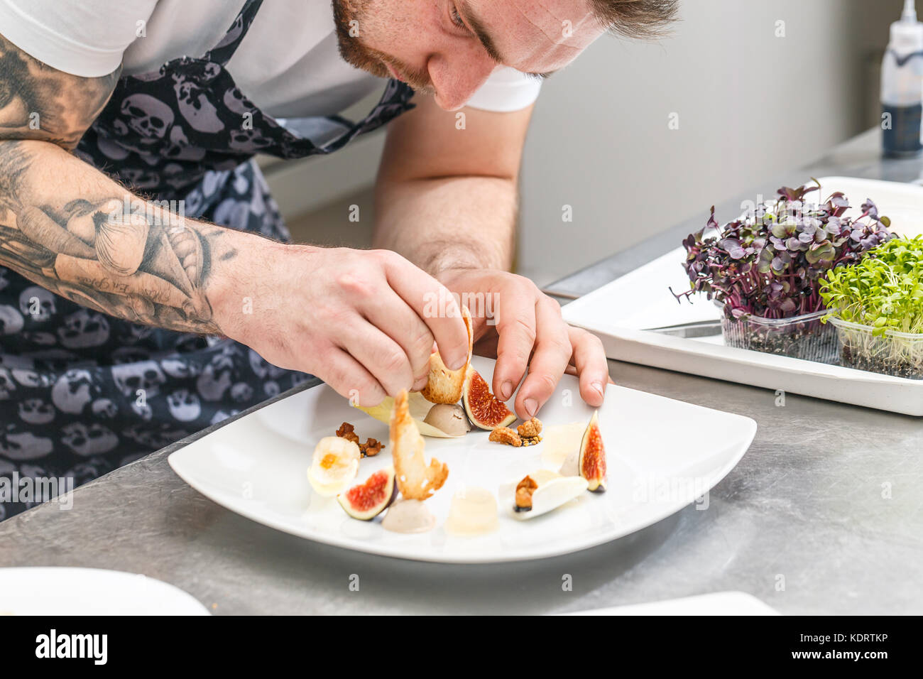 Fine dining breakfast hi-res stock photography and images - Alamy