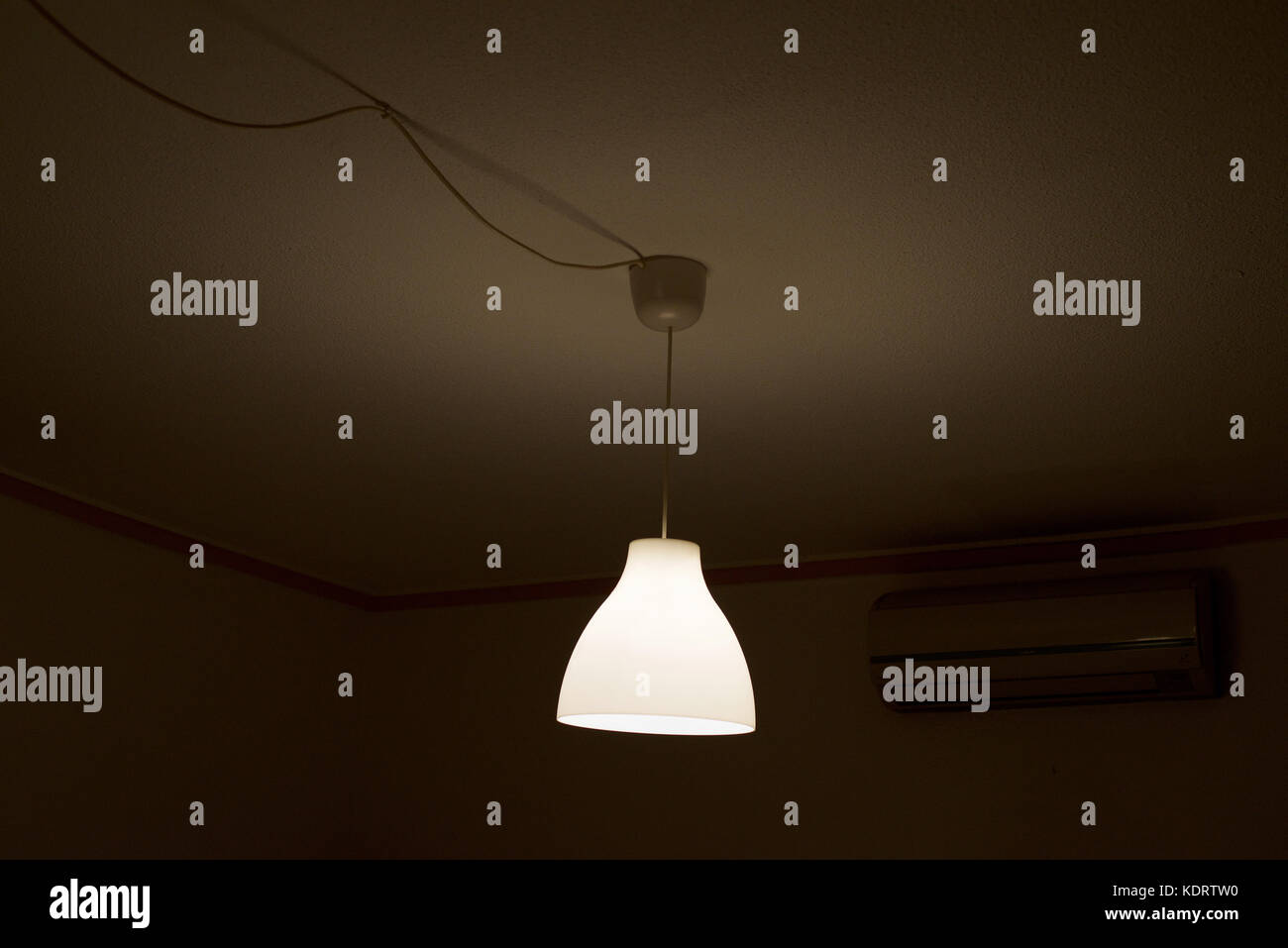 Detail of an everyday object - lamp Stock Photo - Alamy