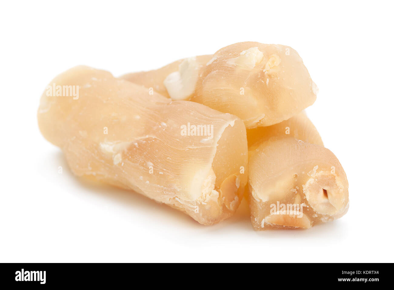 Turkish delight stick sweet food isolated on white background Stock ...