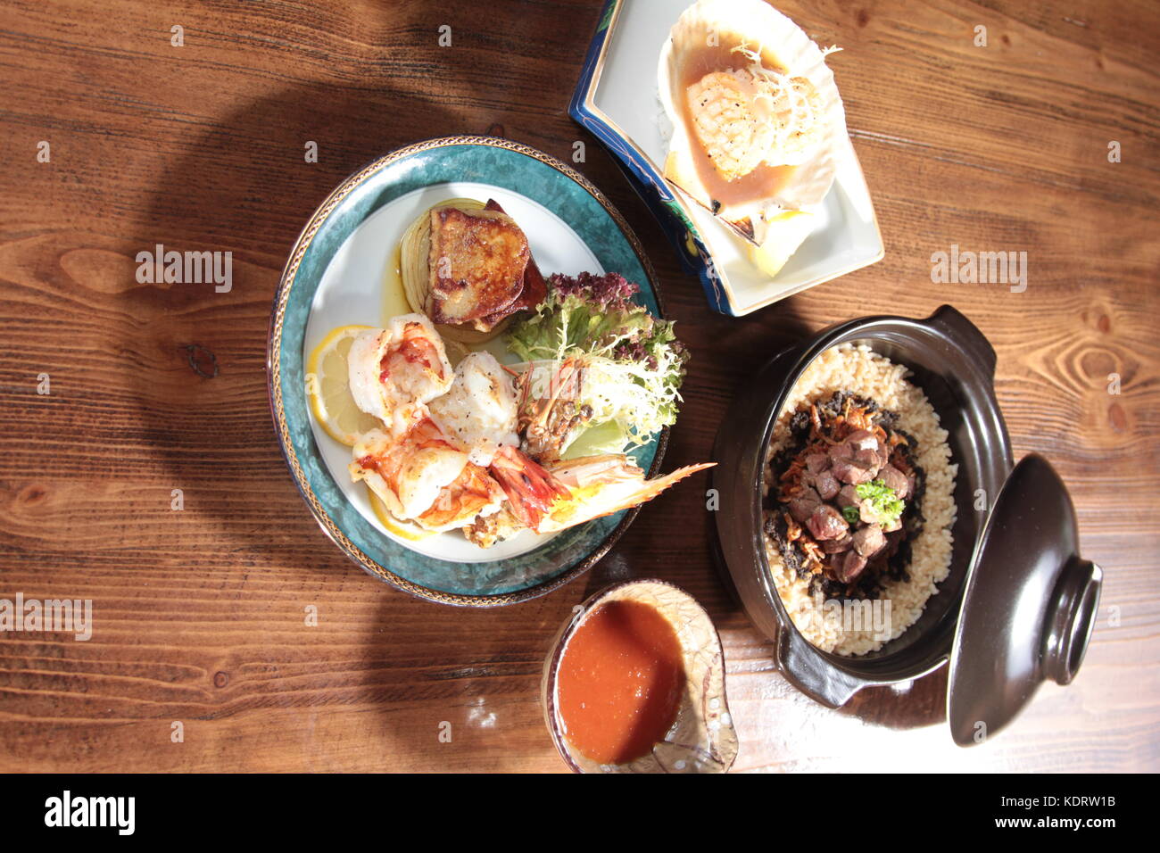 japanese set meal Stock Photo - Alamy